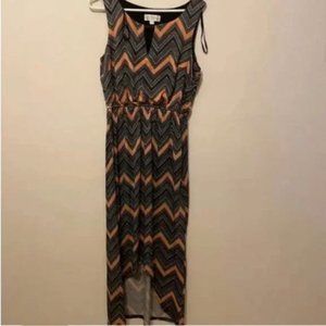 Soho Apparel | Dresses | Soho Zig Zag Maxi Dress | Poshmark